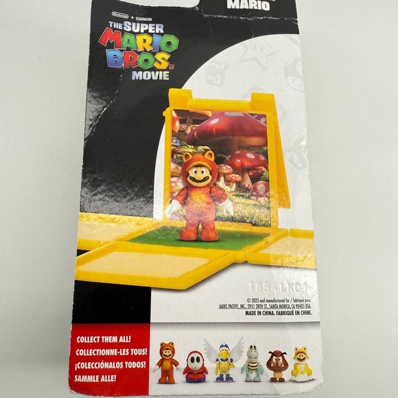 Super Mario Bros | Toys | The Super Mario Bros Movie Tanooki Mario Mini ...
